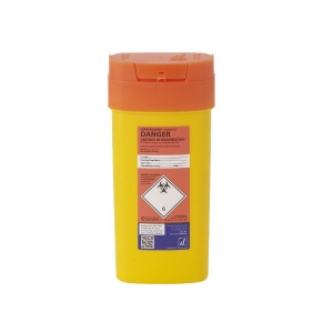 Daniels Yellow Small Sharps Containers 48pk - LabWorld.co.uk