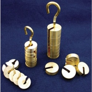 Brass Slotted Mass 2g - LabWorld.co.uk