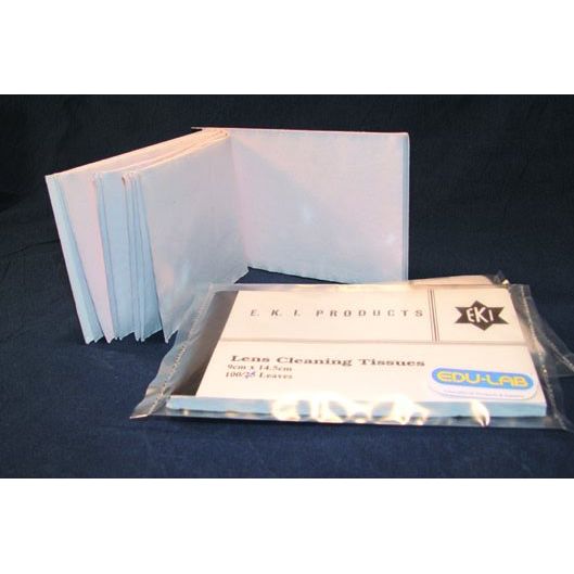 Lens Cleaning Tissues Pack Of 100 - LabWorld.co.uk