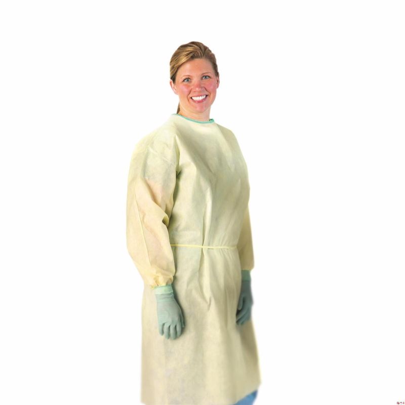 Medline AAMI Level 2 Isolation Gowns 100pk - LabWorld.co.uk