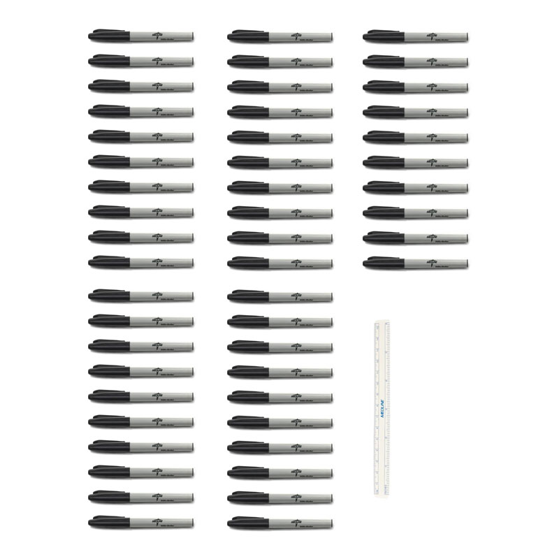 Medline Sterile Surgical Utility Marker w/ Ruler - LabWorld.co.uk