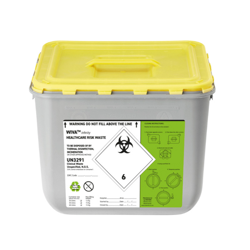 Daniels WIVA Infinity 30L Waste Container - LabWorld.co.uk