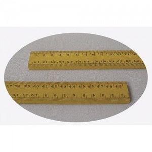 1 Metre Wooden Ruler - LabWorld.co.uk